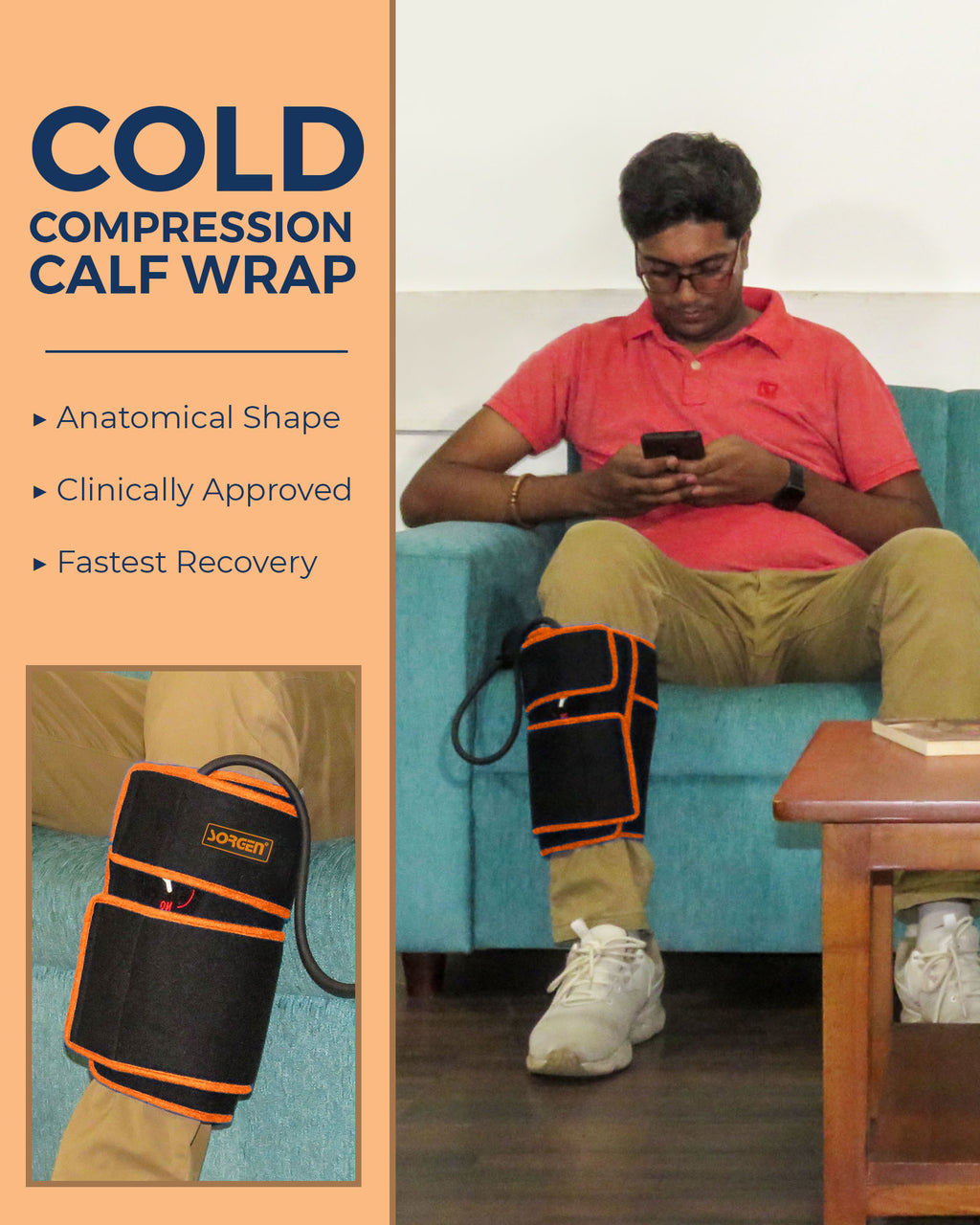 Buy Best Cold Compression Calf Wrap Online in India – Sorgen.Co