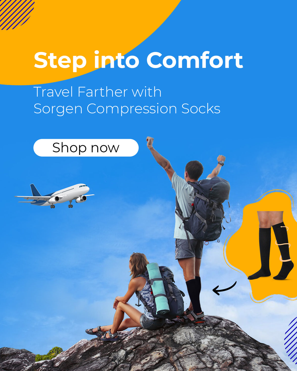 Sports & Medical Compression Stockings for Women & Men – Sorgen.Co