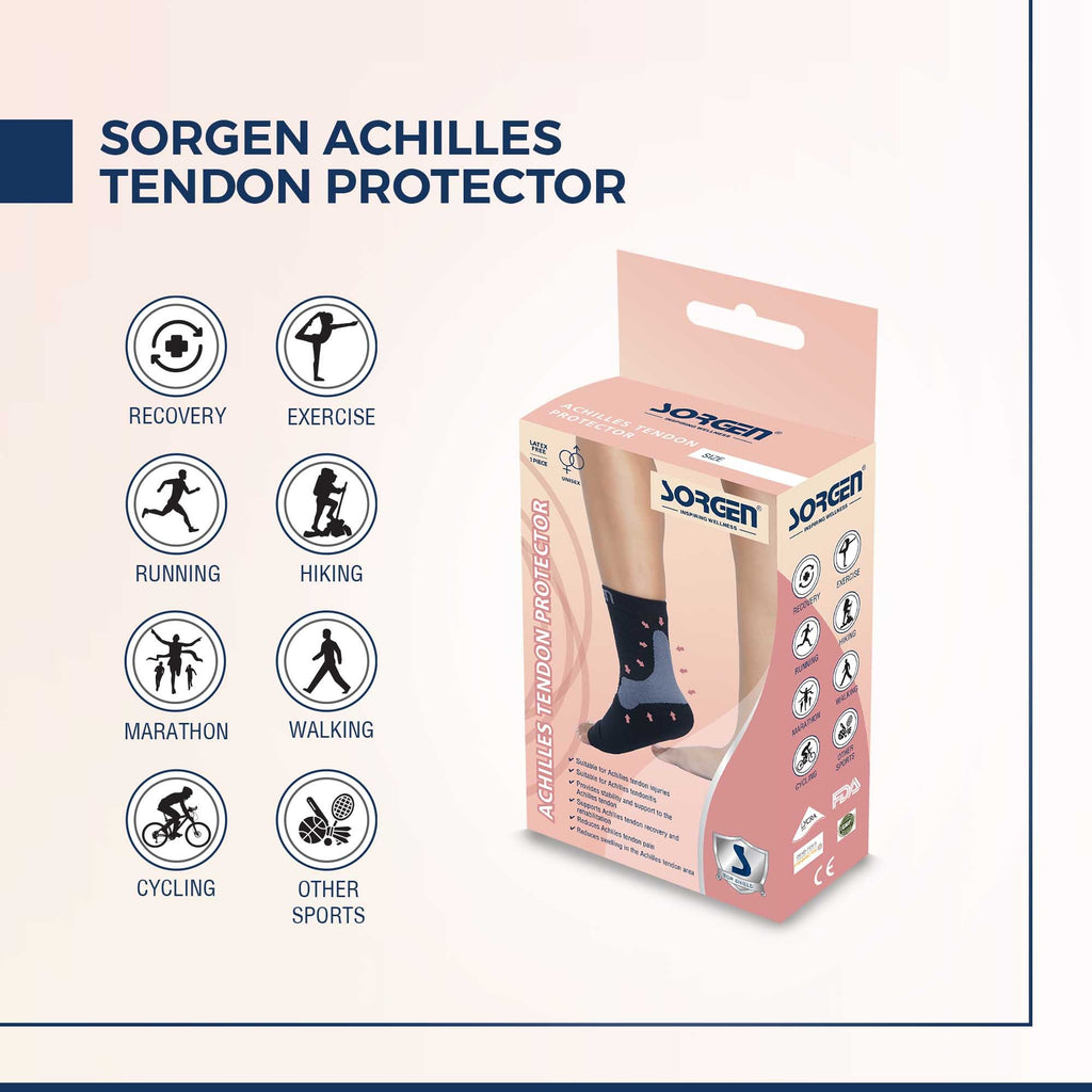 Sorgen® Achilles Tendon Protector - Enhanced Support for Tendonitis ...